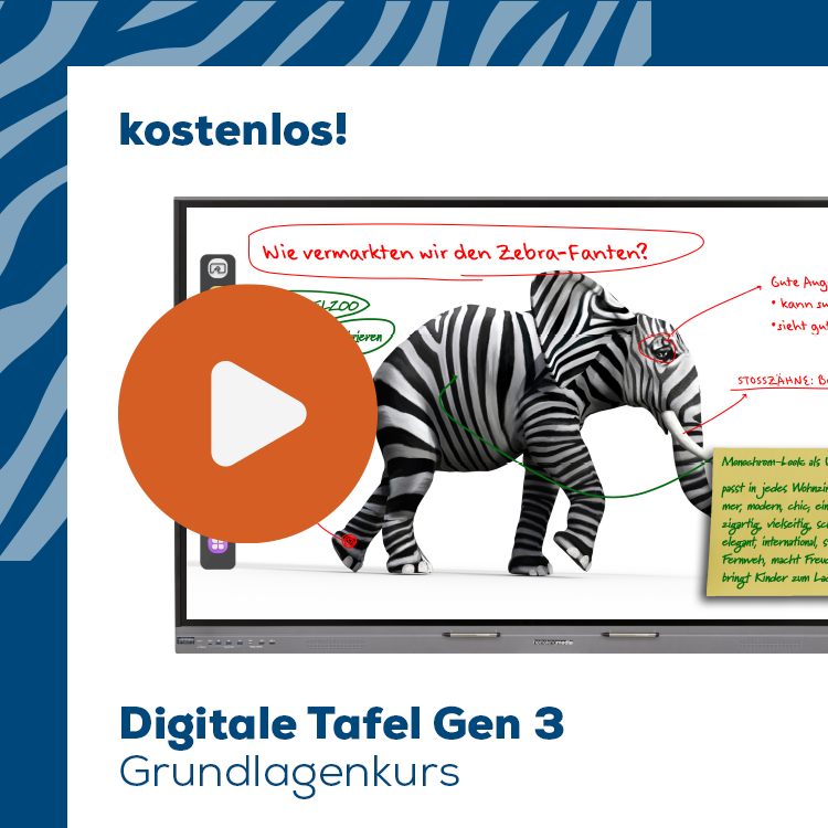 Digitale Tafel Gen 3 Grundlagenkurs – bemotive | by heinekingmedia